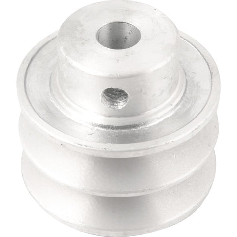 Polia Alumínio 2 Canais Perfil a 60mm c/ Furo 1/2'' Vonder – Guimepa